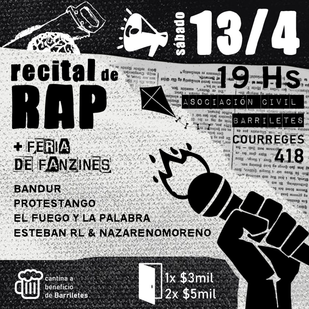 Noche de rap y fanzines – Revista 170 Escalones